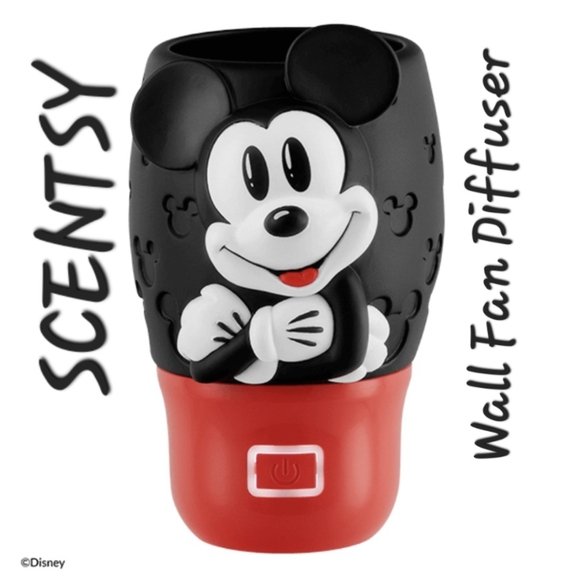 Scentsy | Accents | Nwt Scentsy Mickey Mouse Wall Fan Diffuser | Poshmark